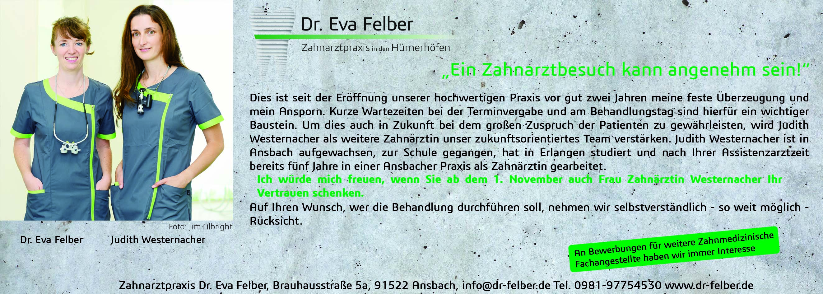Zahnarztpraxis Dr. Eva Felber - Startseite